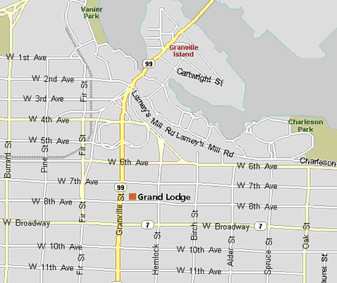 The Map Of Washington Vancouver Mission